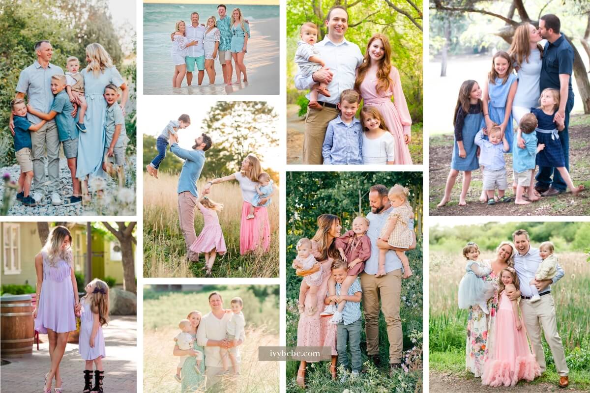 Trending Together: 10 Best Family Photo Outfits For A Timeless Look - Ivybebé